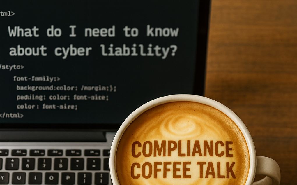 August's Compliance Coffee Talk: What do I need to know about Cyber ...